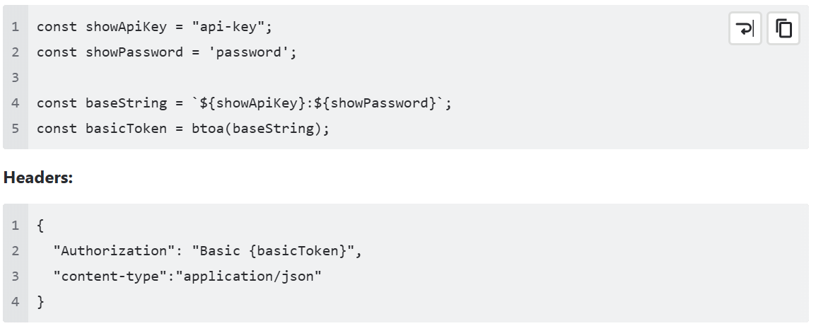 API Connection & SSO